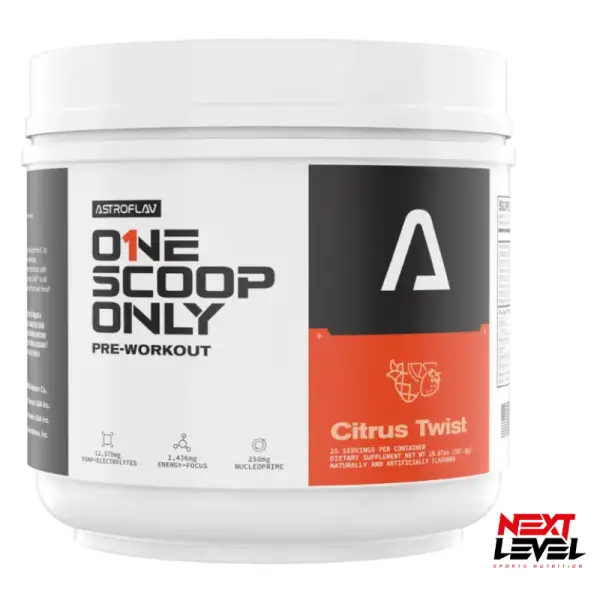 One Scoop Only – Next Level Sports Nutrition