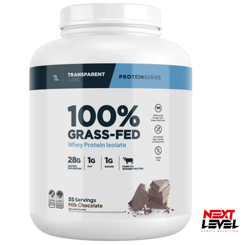Transparent Labs Grass Fed 4 lb – Next Level Sports Nutrition